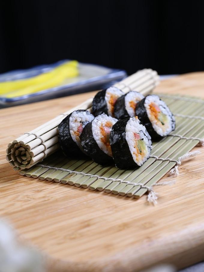 Suşi Yapımı İçin Hafif Bambu Suşi Mat Rulo